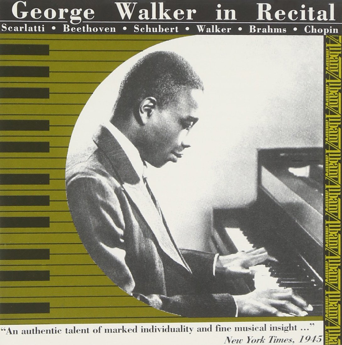 George Walker in Recital : Beethoven / Chopin / Walker, Various Artists ...