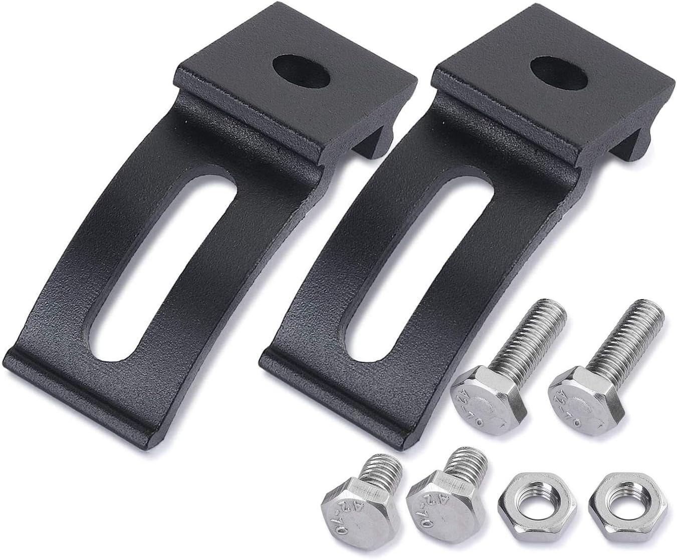 LED Light Bar Mounting Brackets 2PCS Base Slide Mounting Bracket ...