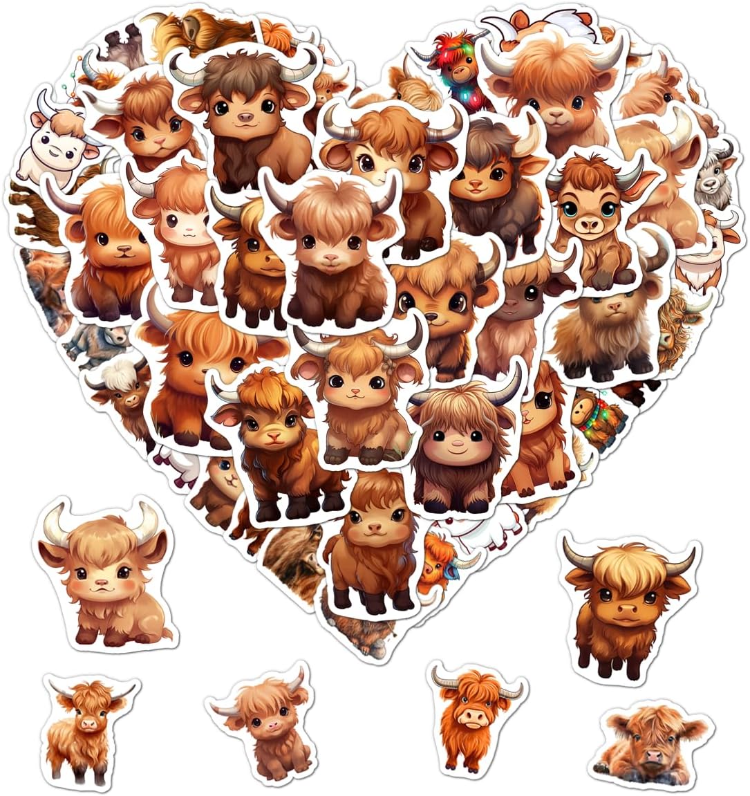 Amazon.com: Lion Stickers,50Pcs Cartoon Lions Waterproof Stickers ...