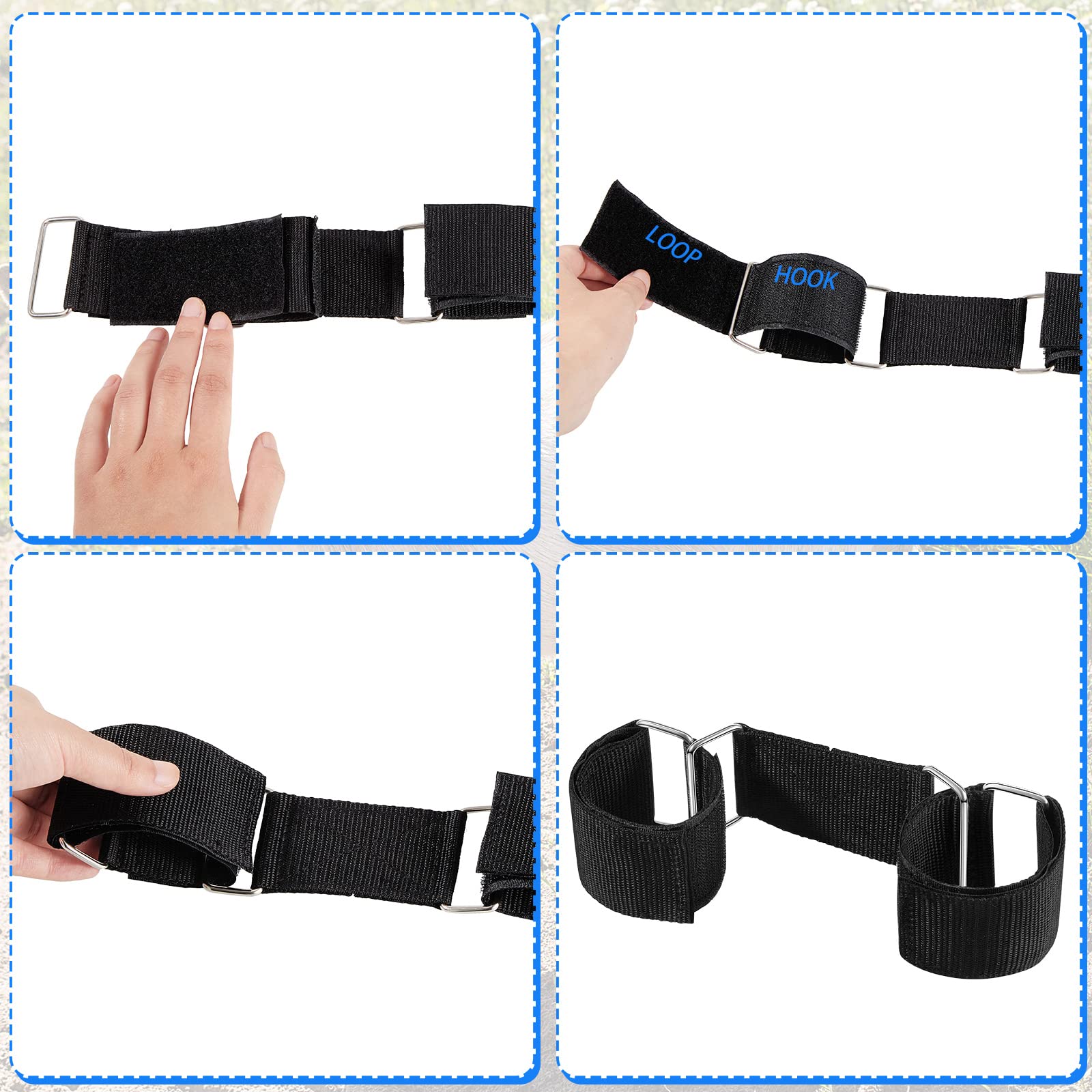 Snapklik.com : 4 Pcs Goat Hobbles Binding Tool For Milking Goat Milking ...