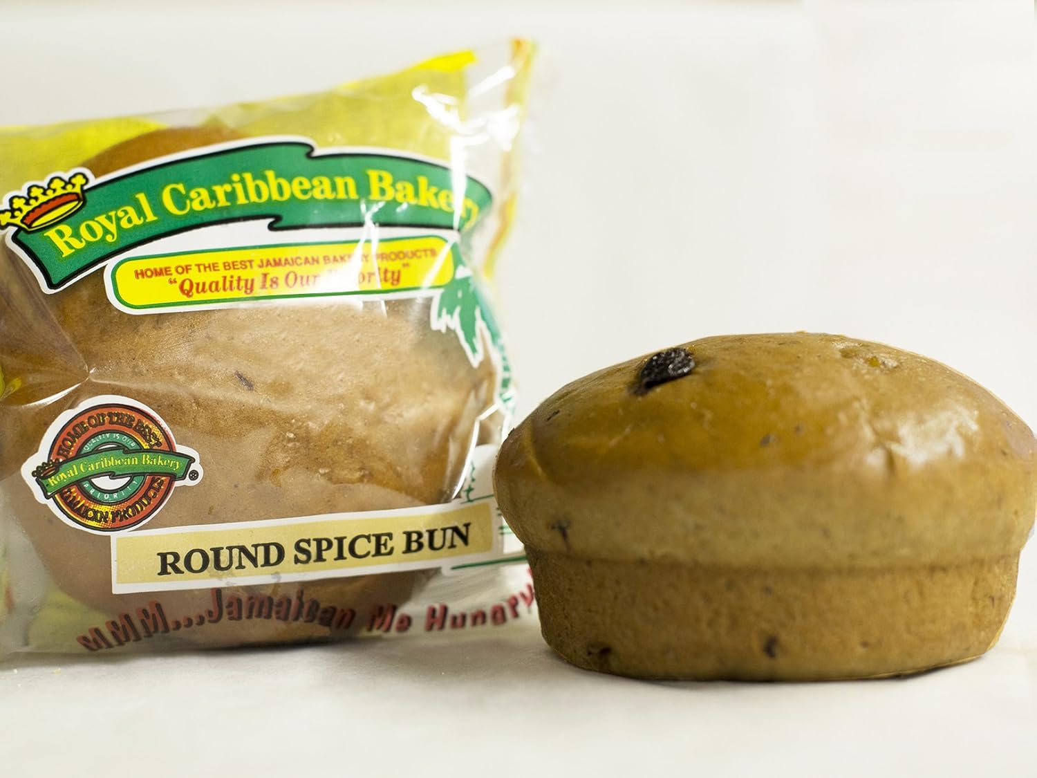 Amazon.com: Jamaican Style Round Spice Bun, 5 Oz. (6 Packs) : Grocery ...