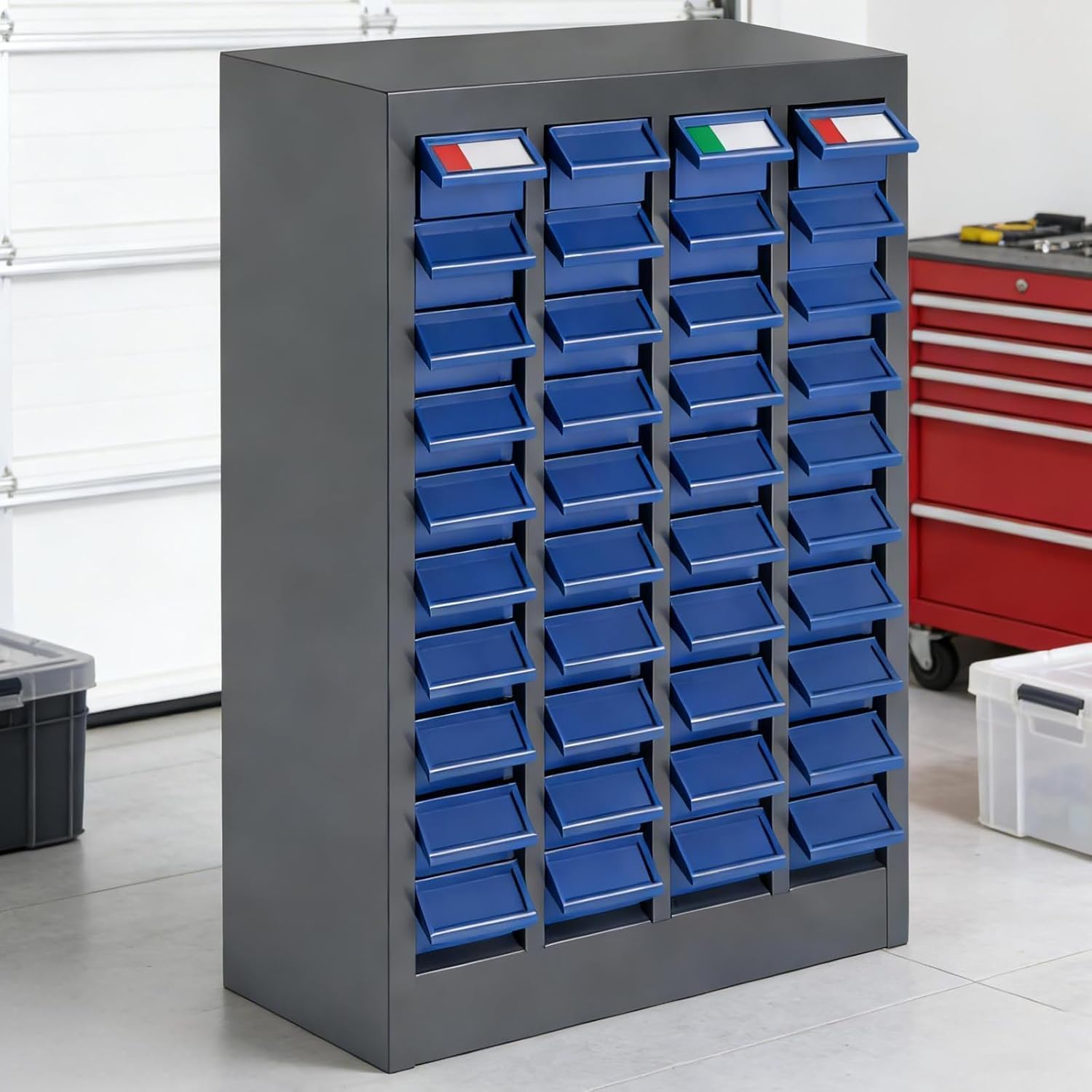 Amazon.com: 100-Drawer Parts Cabinet, Small Parts Storage Cabinet with ...