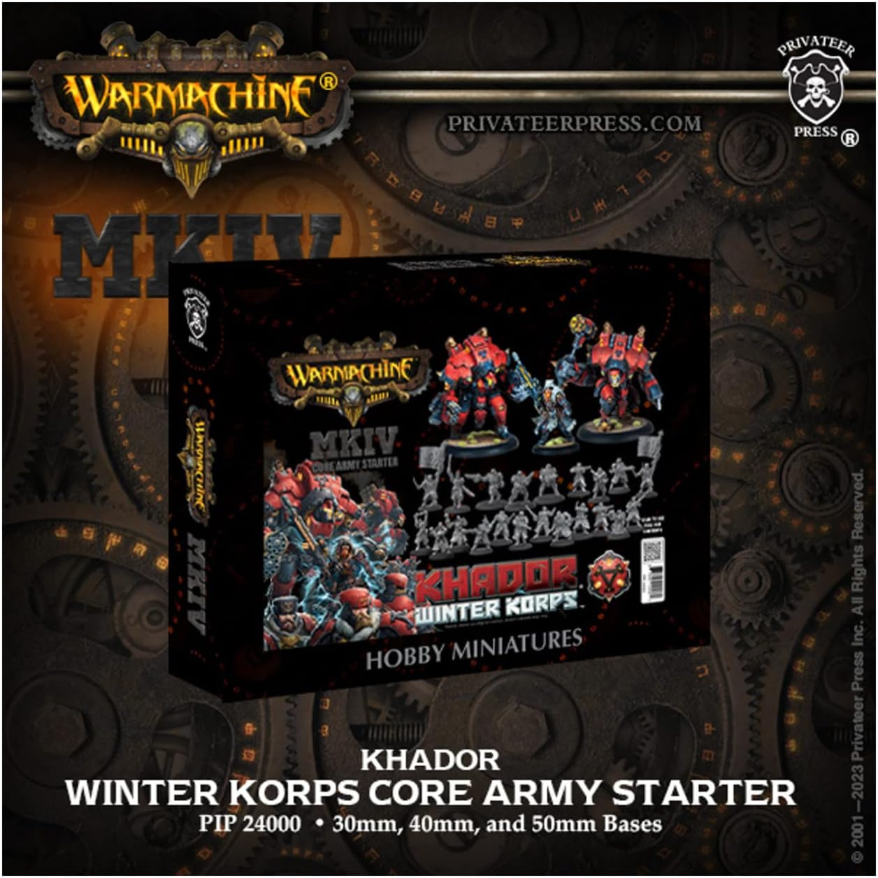 Amazon.com: Privateer Press Warmachine MKIV: Khador Winter Korps Core ...