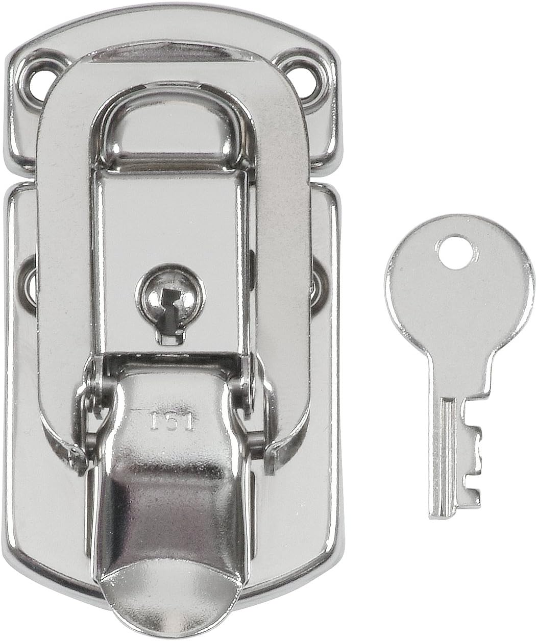 Reliable Hardware Company RH-2500-A Medium Size Nickle Plated Briefcase ...