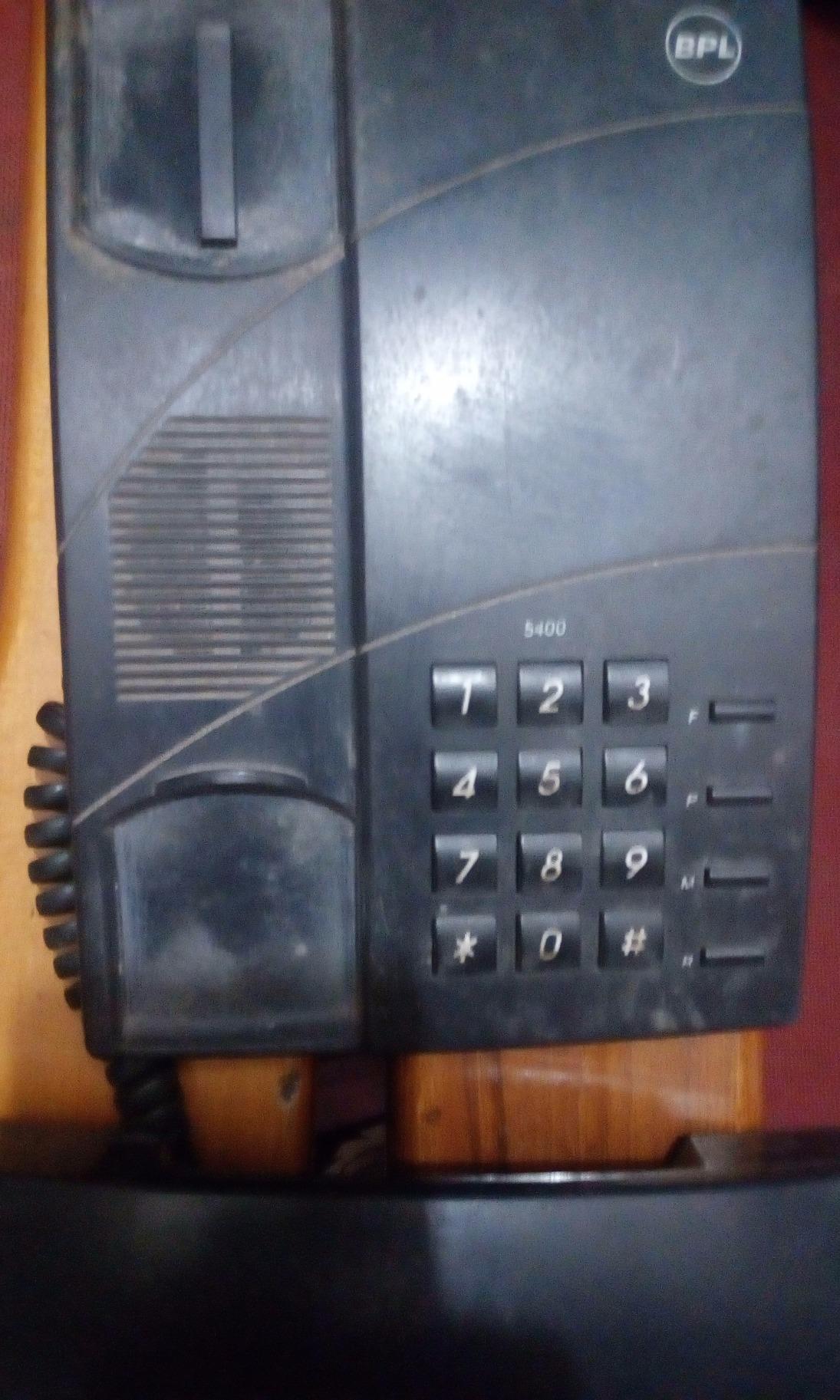 BPL BPL5499 Corded Landline Telephone (Black) : Amazon.in: Electronics