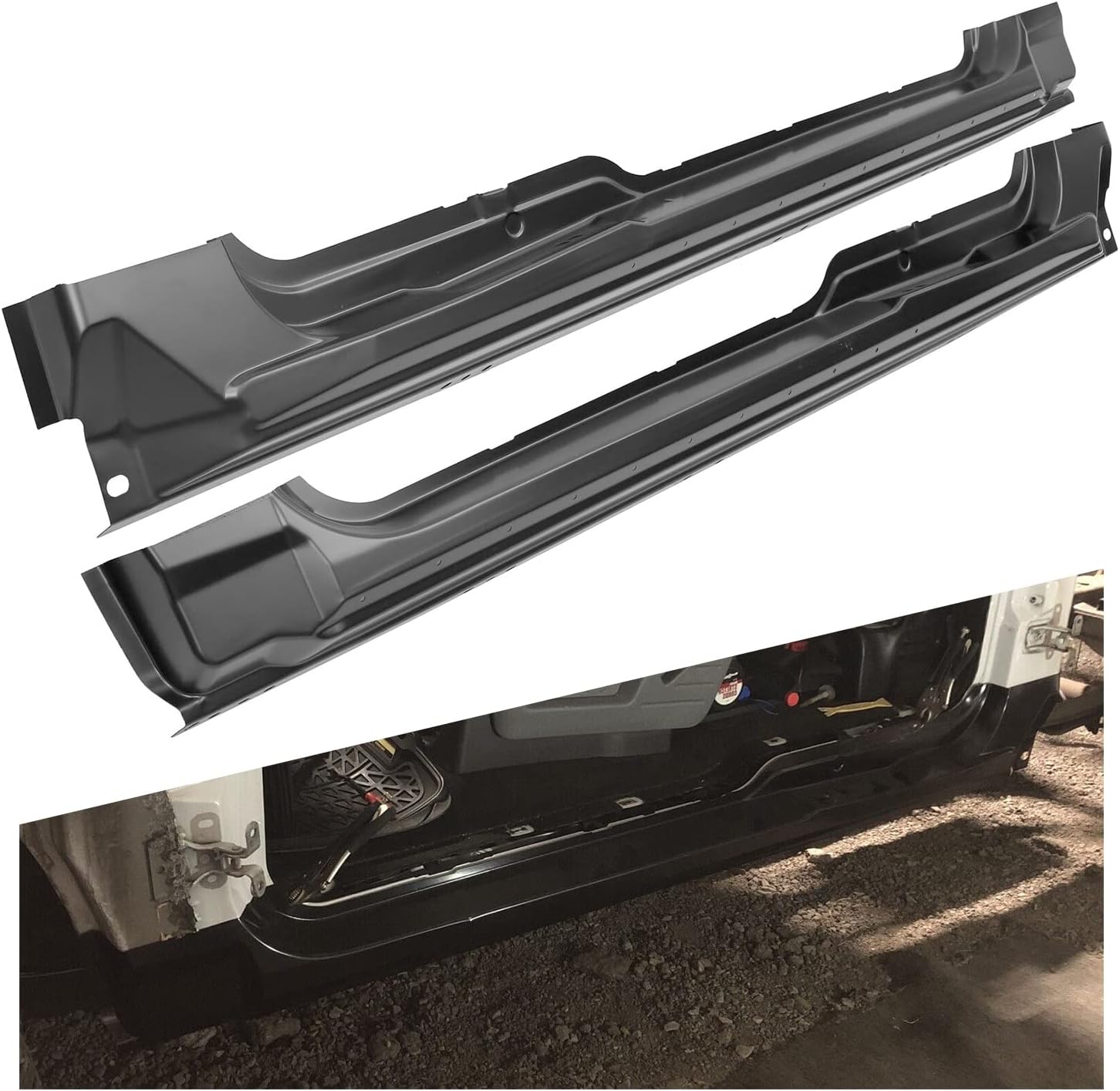 Amazon.com: KUAFU Rocker Panel Extended Pair Compatible with 2009-2014 ...