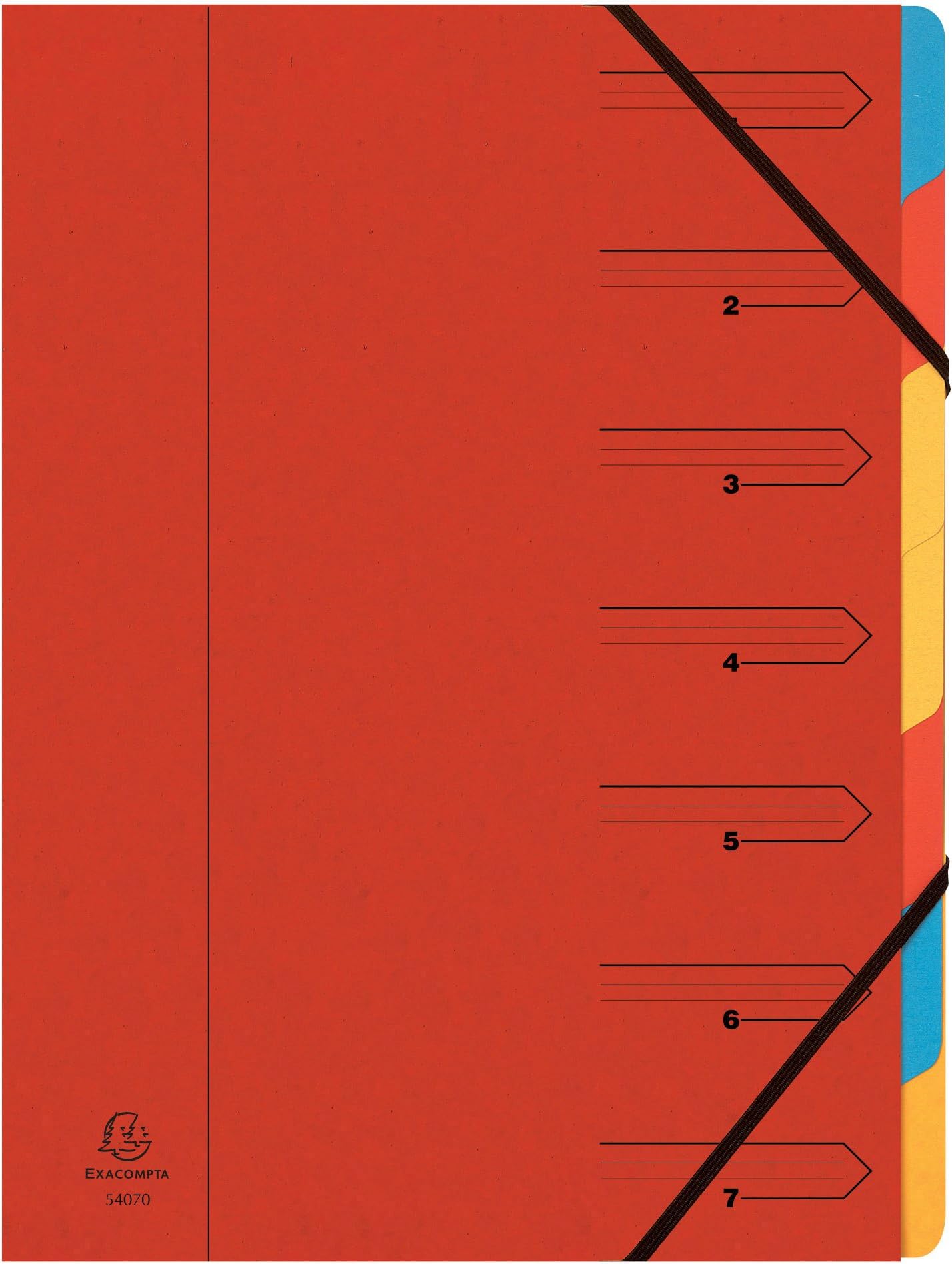 Exacompta - Ref 54075E - Stapled Spine Multipart File - 245 x 320mm in ...