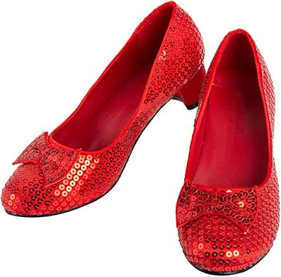 Amazon.com | Girl's Red Sequin Pump | Pumps