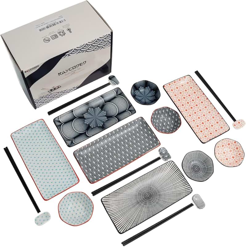 Amazon.com: Sushi Plates - Sushi Plates / Specialty Tableware Plates ...