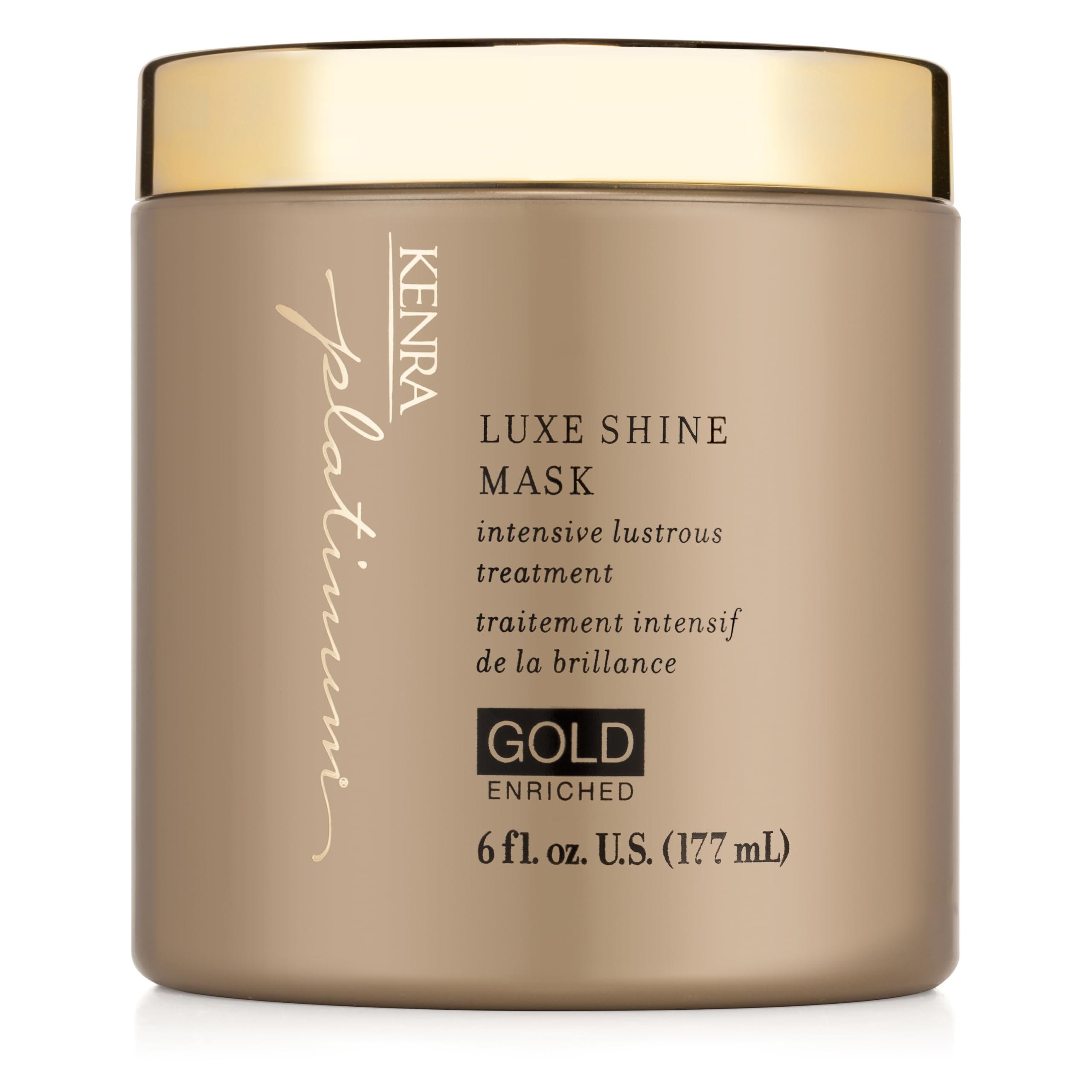 Amazon.com: Kenra Platinum Luxe Shine Mask |Shine-Enhancing Intensive ...