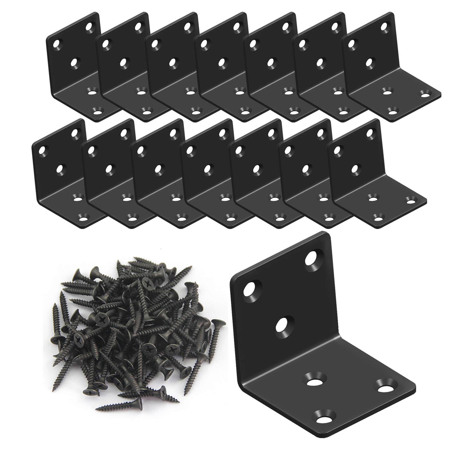 Buy L Bracket,Heavy Duty Corner Brace,Stainless Steel Shelf Bracket ...