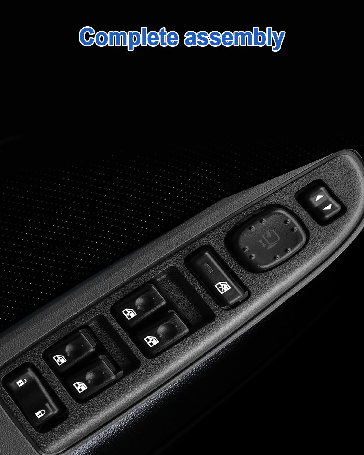Snapklik.com : 15883319 Master Power Window Switch Bezel Assembly