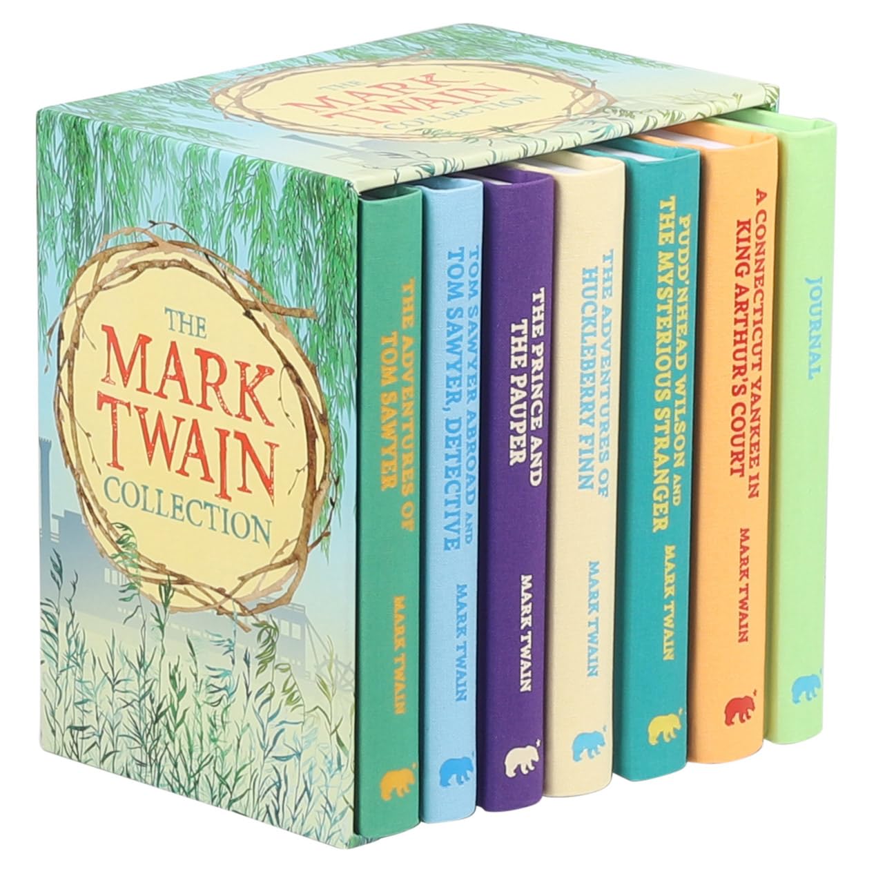 The Mark Twain Collection: Complete 6 Book Box Set with Journal: Mark ...