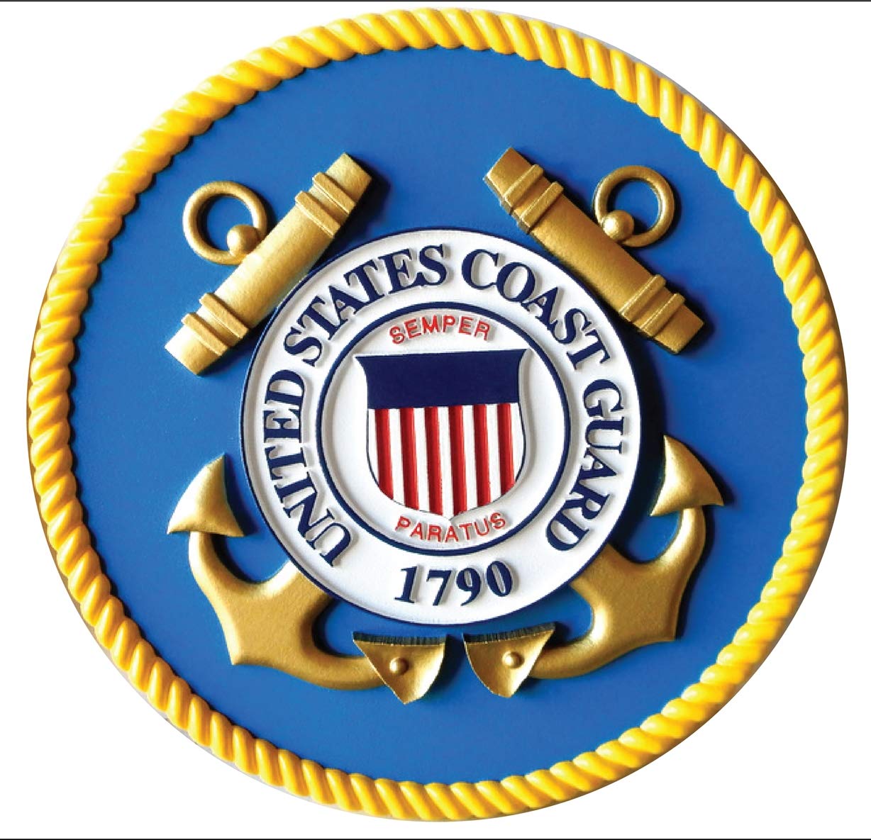 Wall Plaque Of Seal Of The Us Coast Guard Uscg | Desertcart INDIA