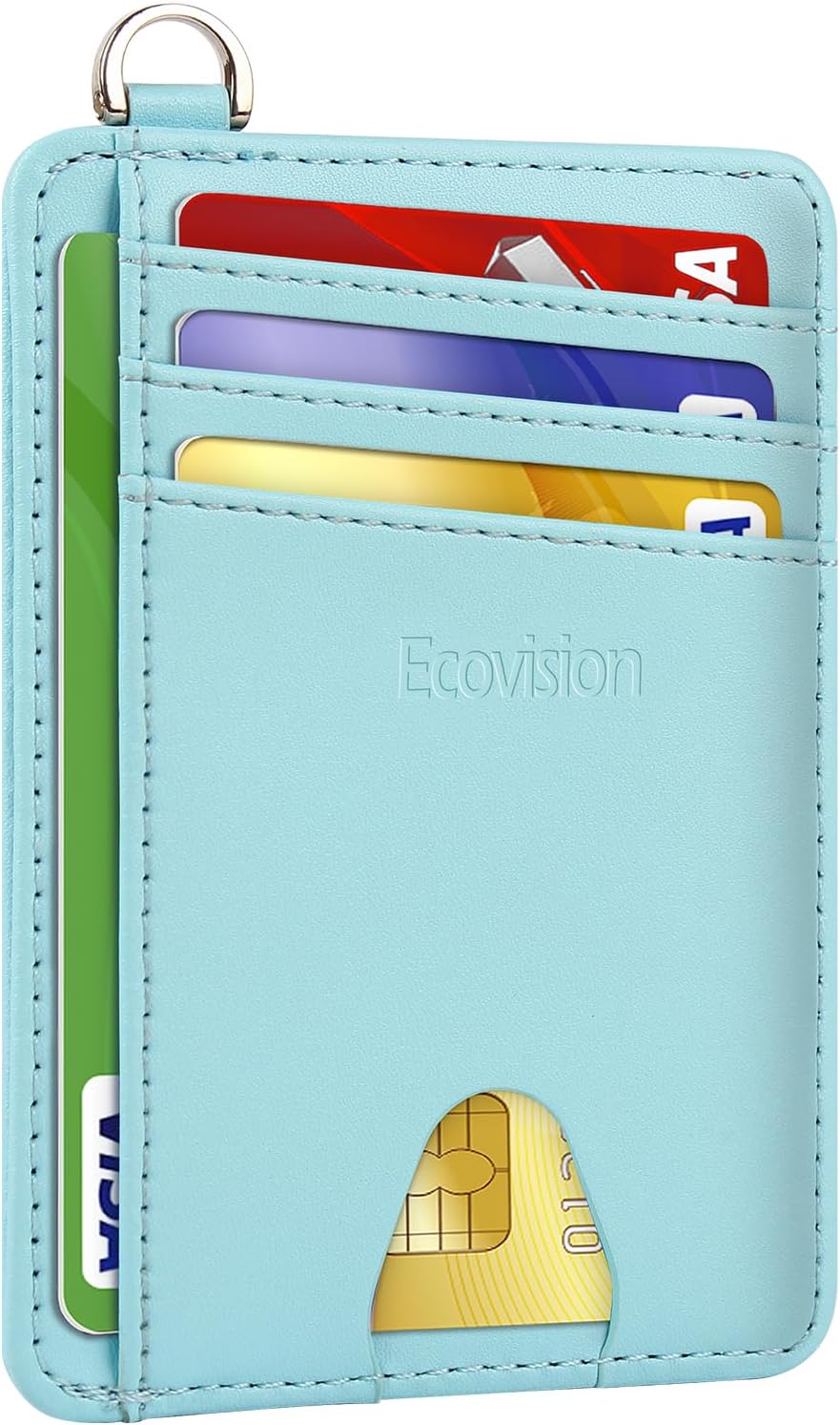 Amazon.com: EcoVision Slim Minimalist Front Pocket Wallet, RFID ...