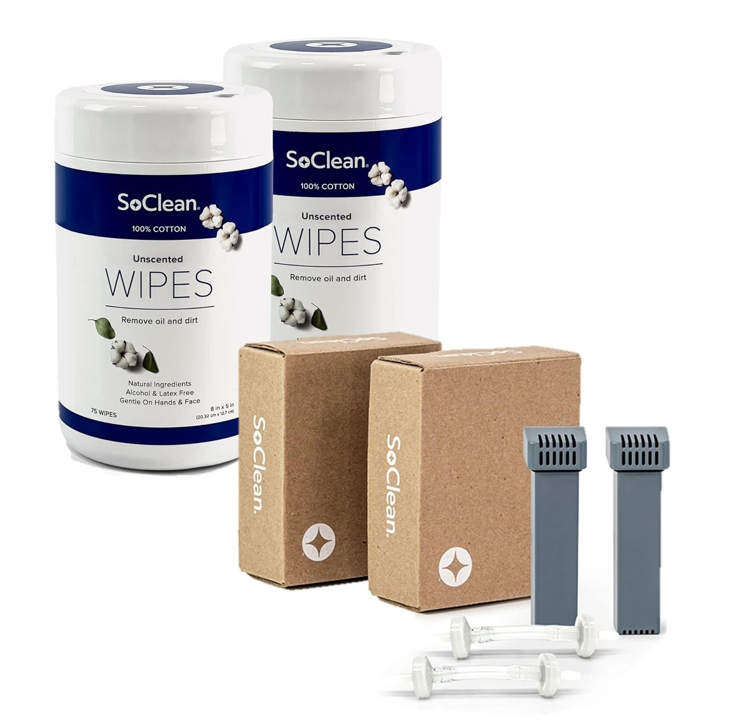 Amazon.com: SoClean Replacement Cartridge Filter Kit 2-Pack with ...