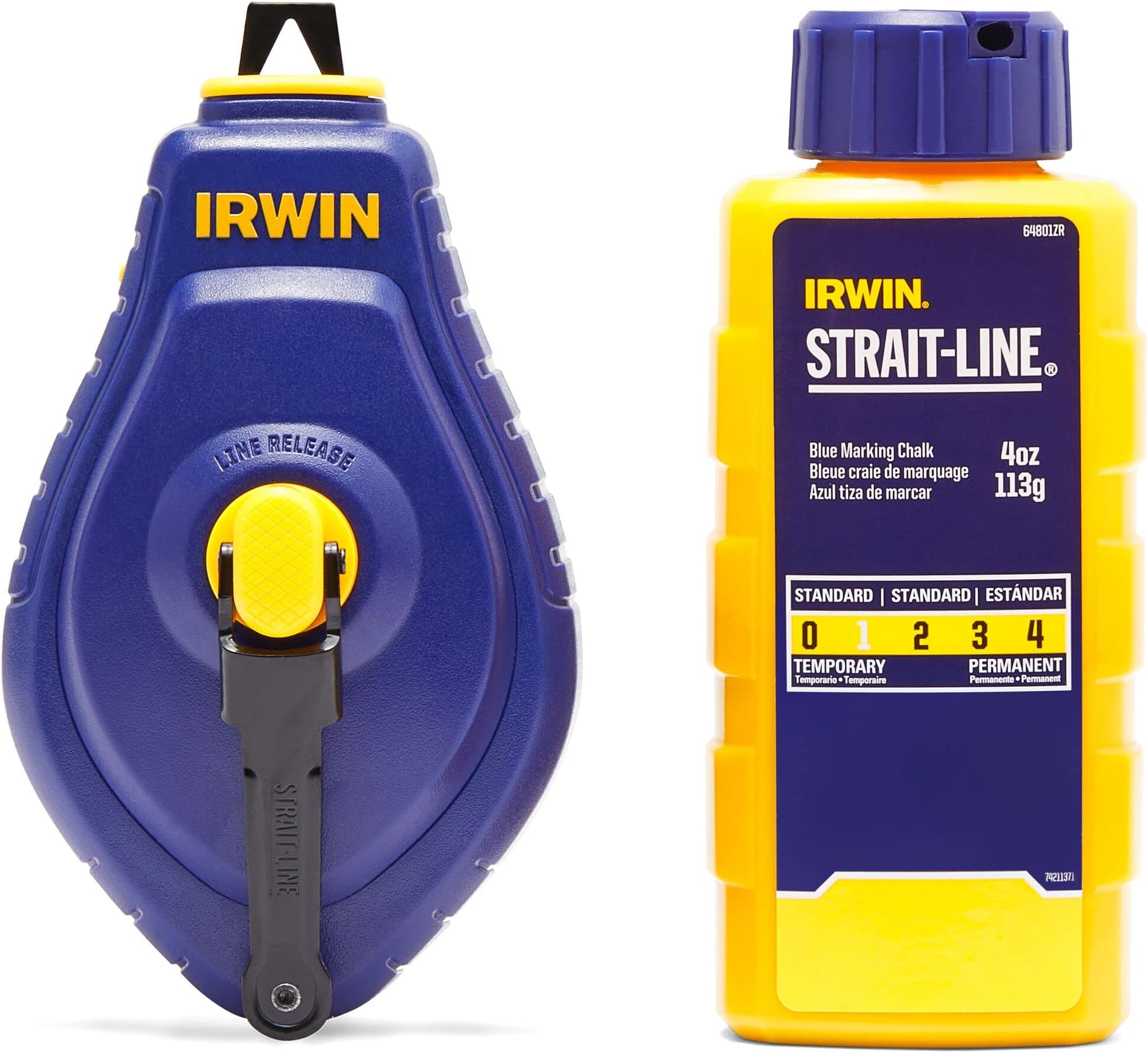 Irwin Tools Strait-Line 1932872 IRWIN Classic Chalk Reel, 100' - Amazon.com