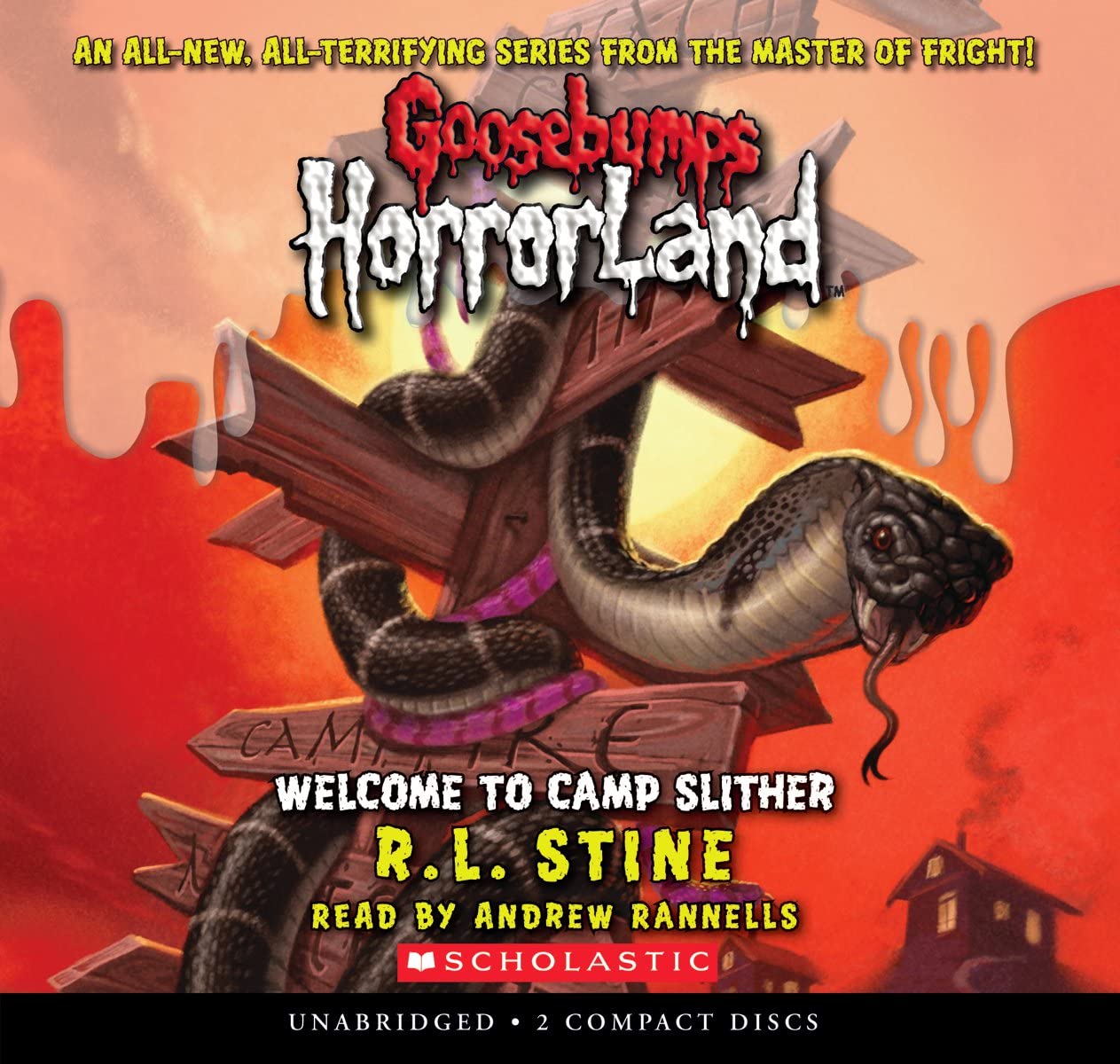 Welcome to Camp Slither (Goosebumps Horrorland #9): Library Edition: 09 ...