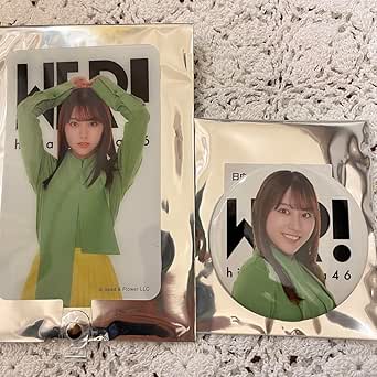 Amazon.co.jp: Hyugazaka 46 Kaigetsu Hiraoka Fontab Can Badge WE R! WER ...
