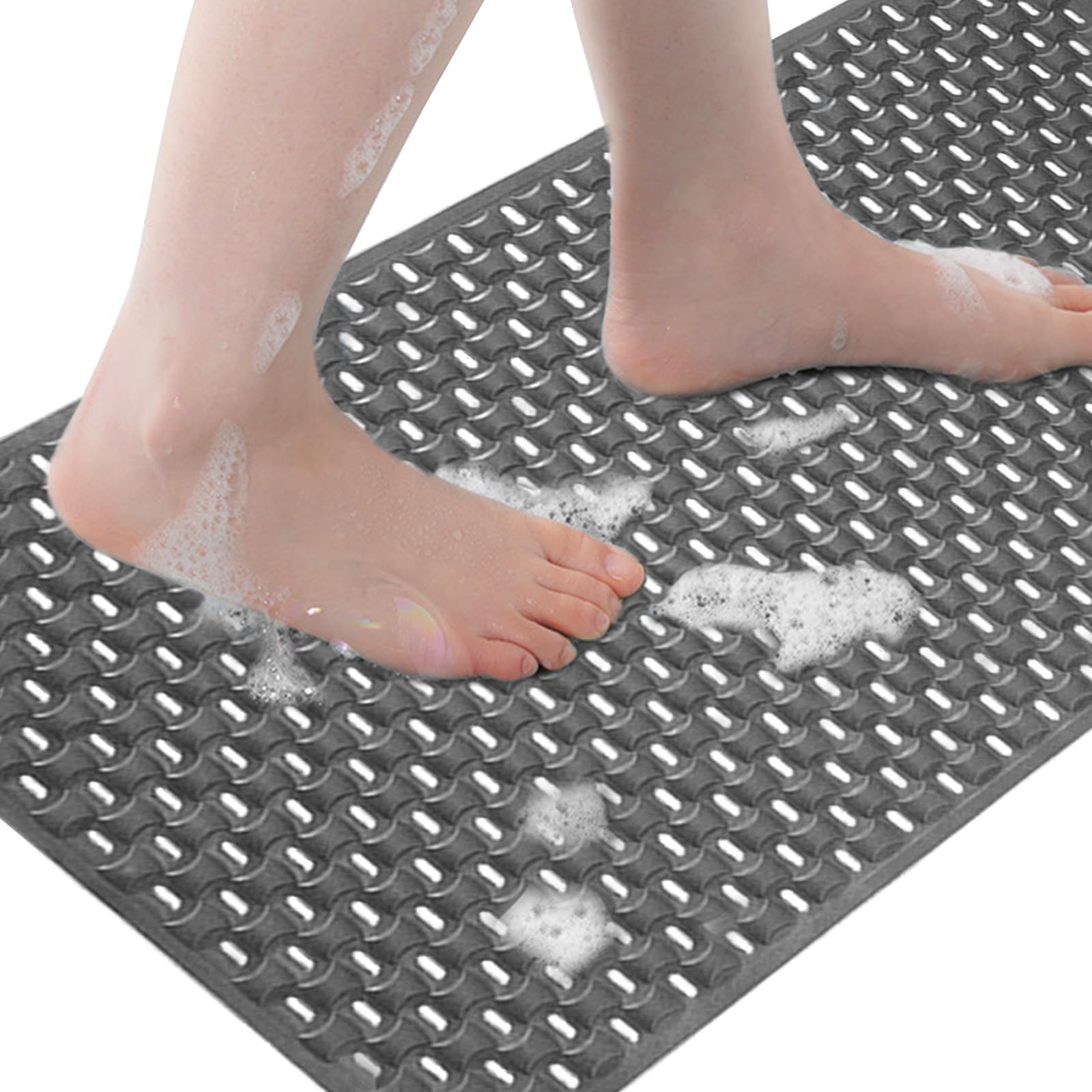 WYEIGIKS Shower Mat Non Slip Anti Mould, 70 x 40 cm Bath Mats for ...