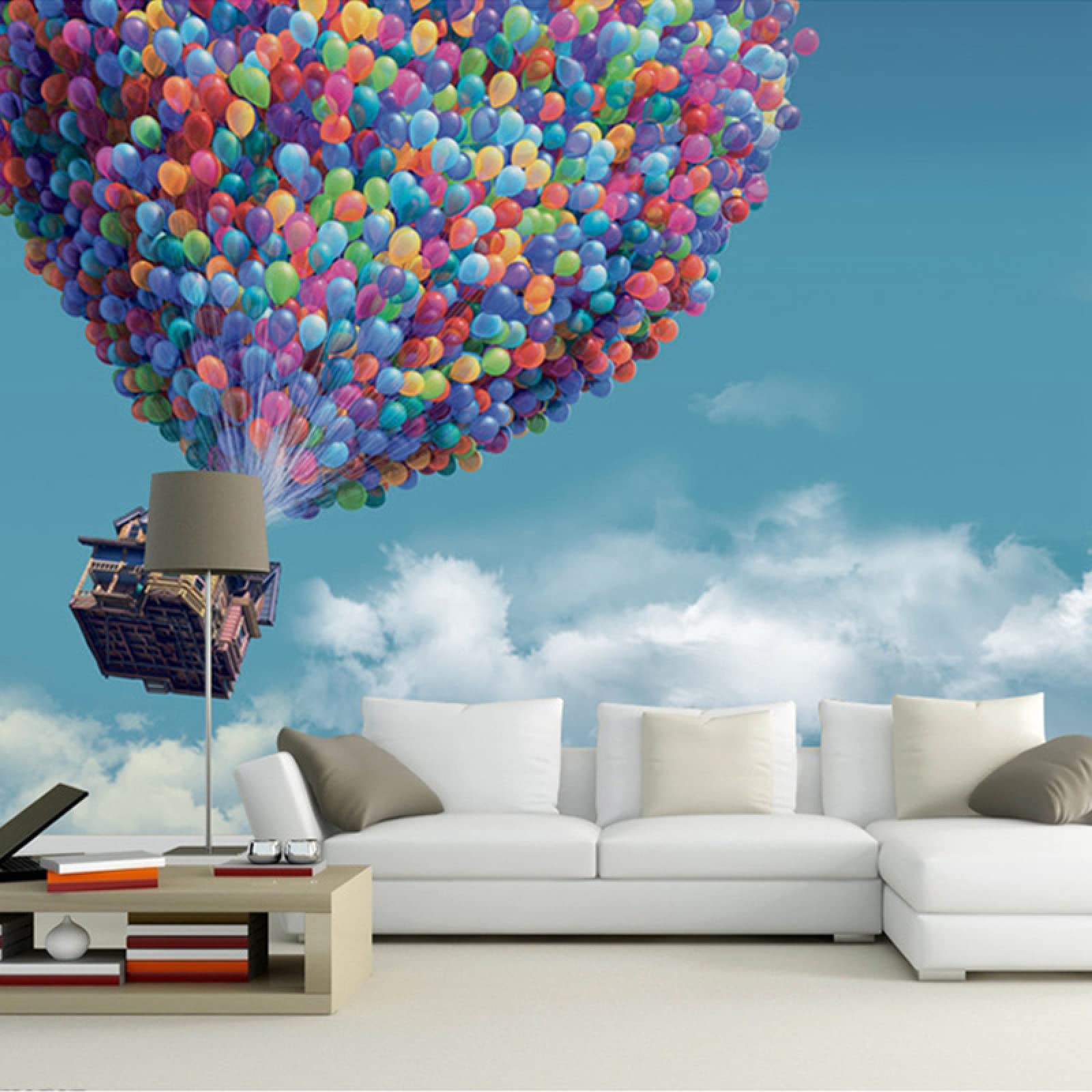 Up Movie Balloons Background