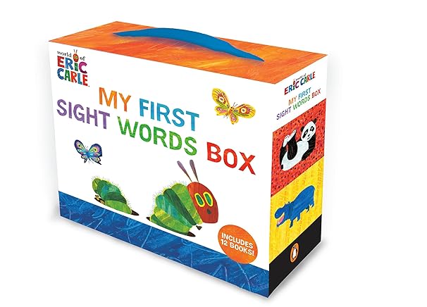 Amazon.com: World of Eric Carle: My First Sight Words Box: 12 Books for ...