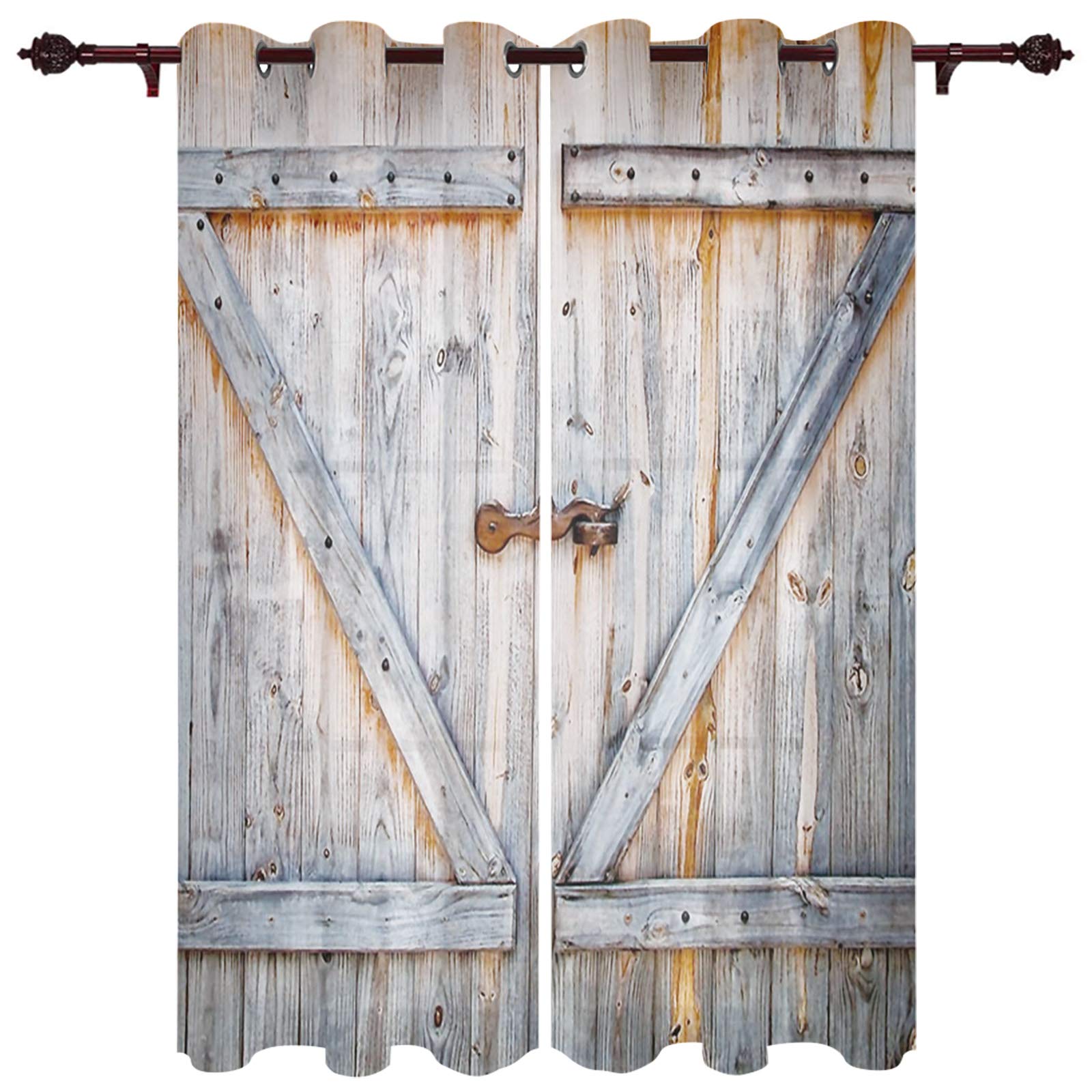 Window Treatments Curtains Room Window Panel Set for Living/Dining ...