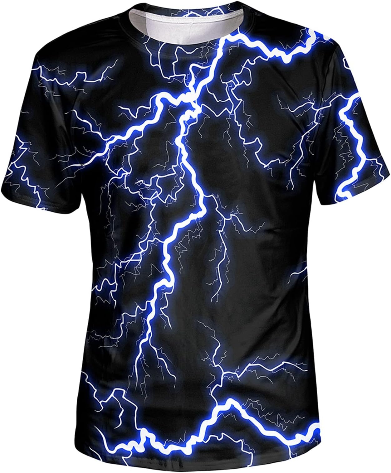 Asylvain Unisex 3d Graphic T Shirt Colorful Design Short Sleeve ...