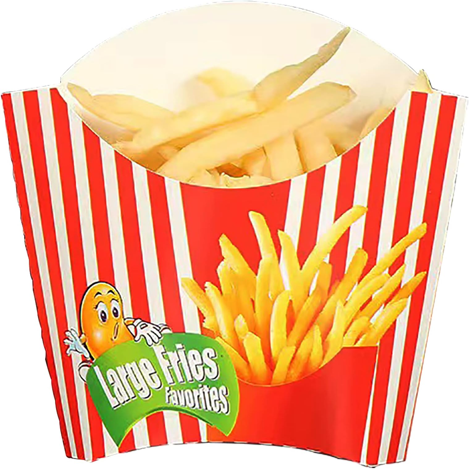 Amazon.com: YAPULLYA 5 oz 50-Pack French Fry Containers Box Cups ...