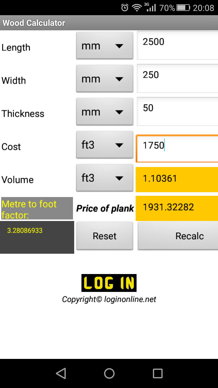Woodcalc – Volume and price calculator for timber trading - App on the ...