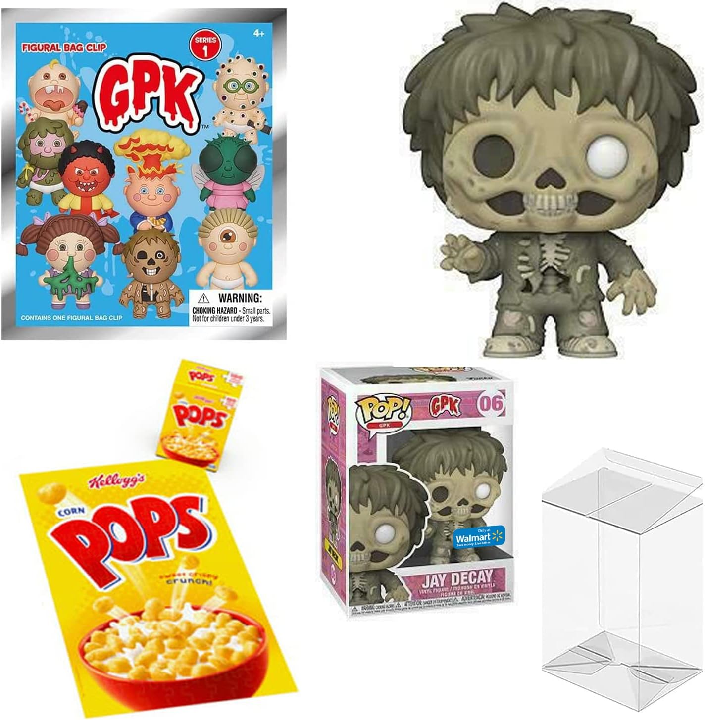 Amazon.com: Decay GPK Pop! Figure Hat Skeleton Garbage Pail Kids ...
