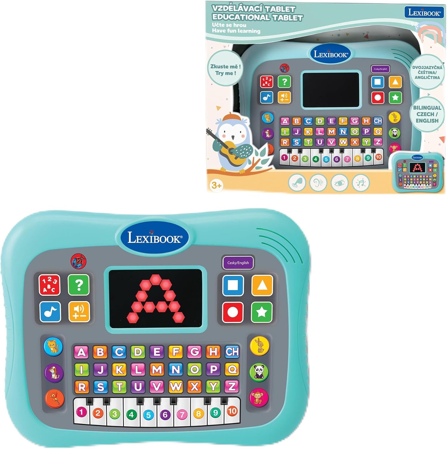 Lexibook, Educational Tablet, Bilingual ENGLISH/CZECH, Talking Tablet ...