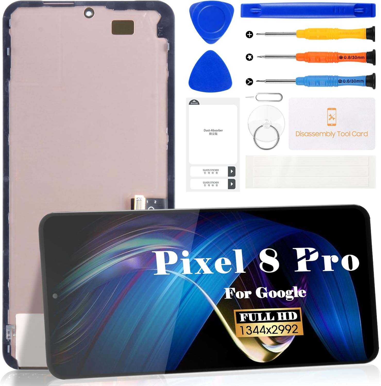 Amazon.com: OLED for Google Pixel 8 Pro LCD Digitizer Repair Parts for ...