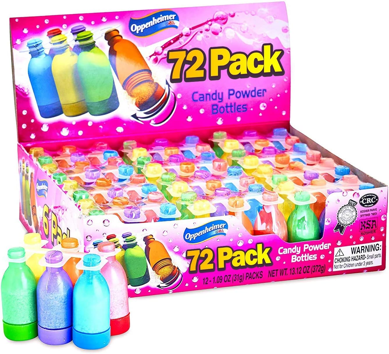 Amazon.com : Wonka Pixy Stix, Sour Powder Straws, Grape, Maui Punch ...