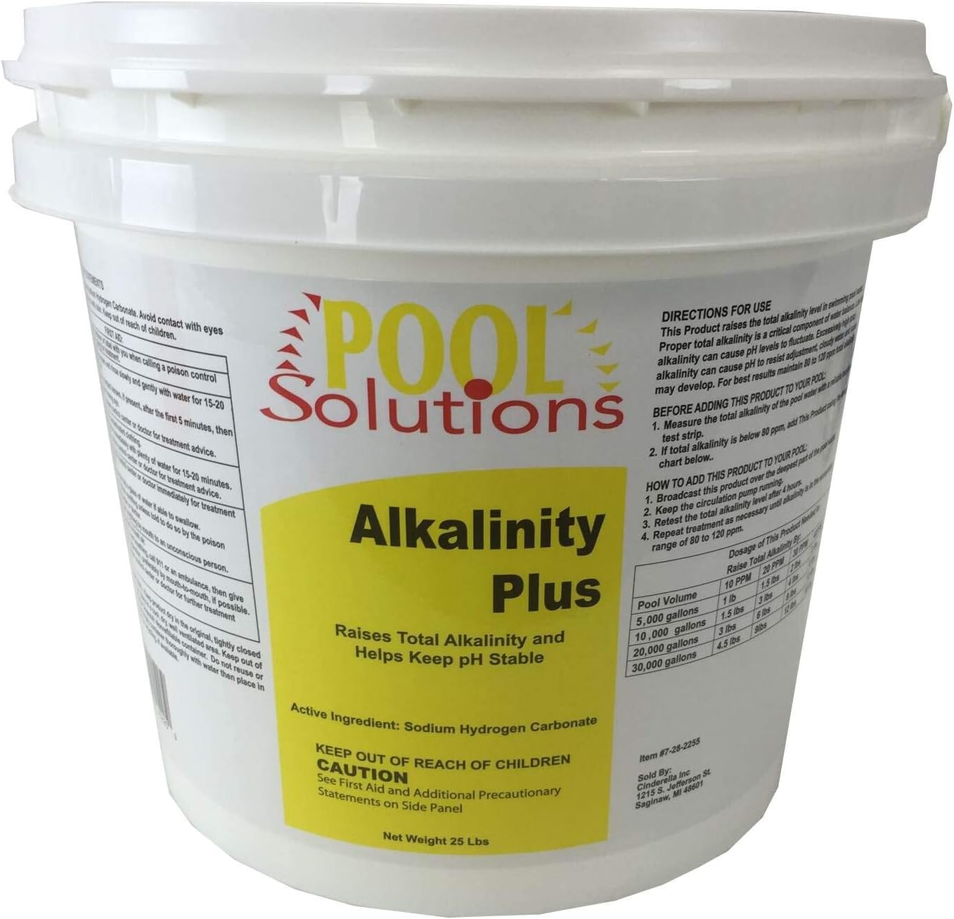 Amazon.com : Pool Solutions Swimming Pool Total Water Alkalinity Plus ...