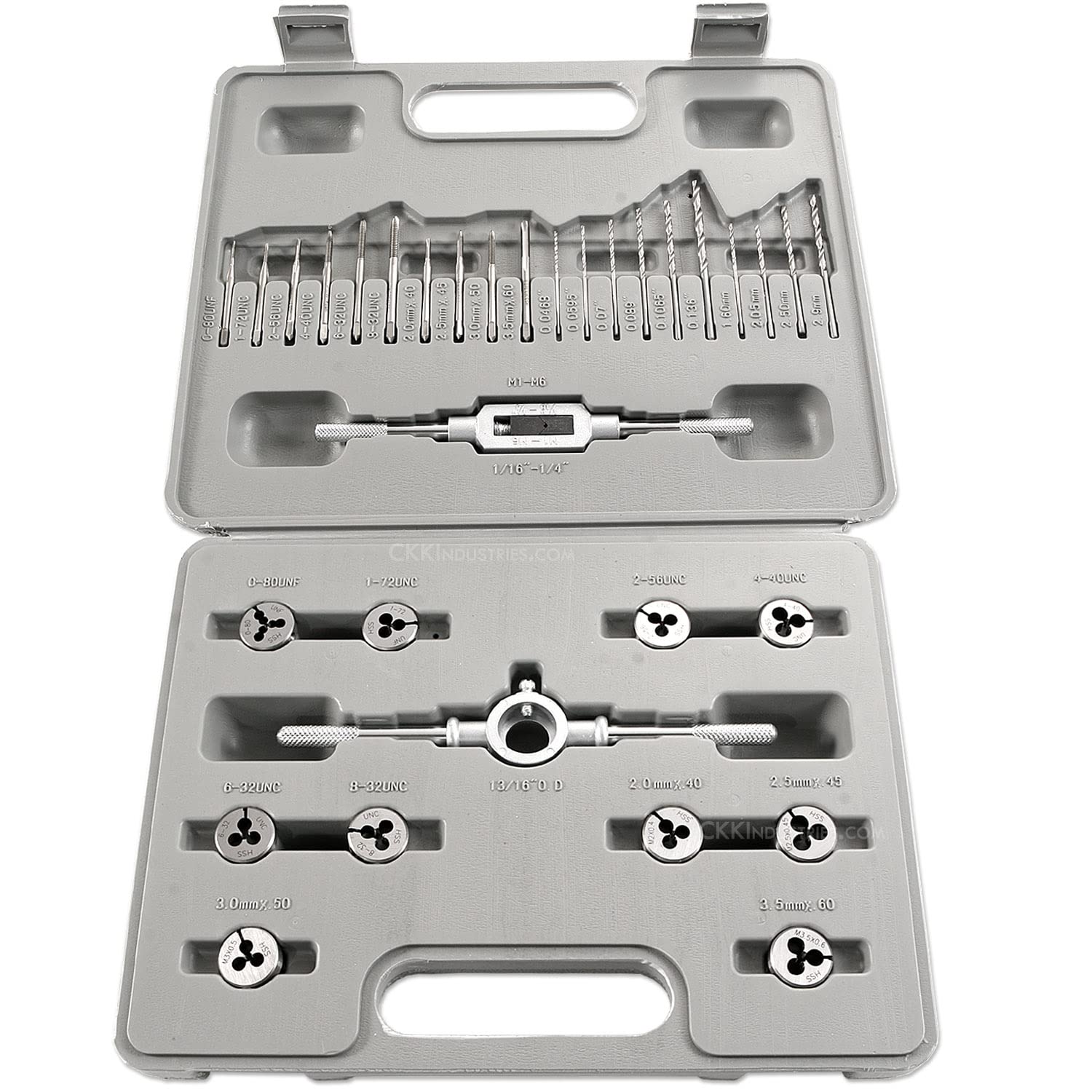 Knife & Gun Making Tap & Die Kit - UNF Standard/Metric - 33 Piece Micro ...