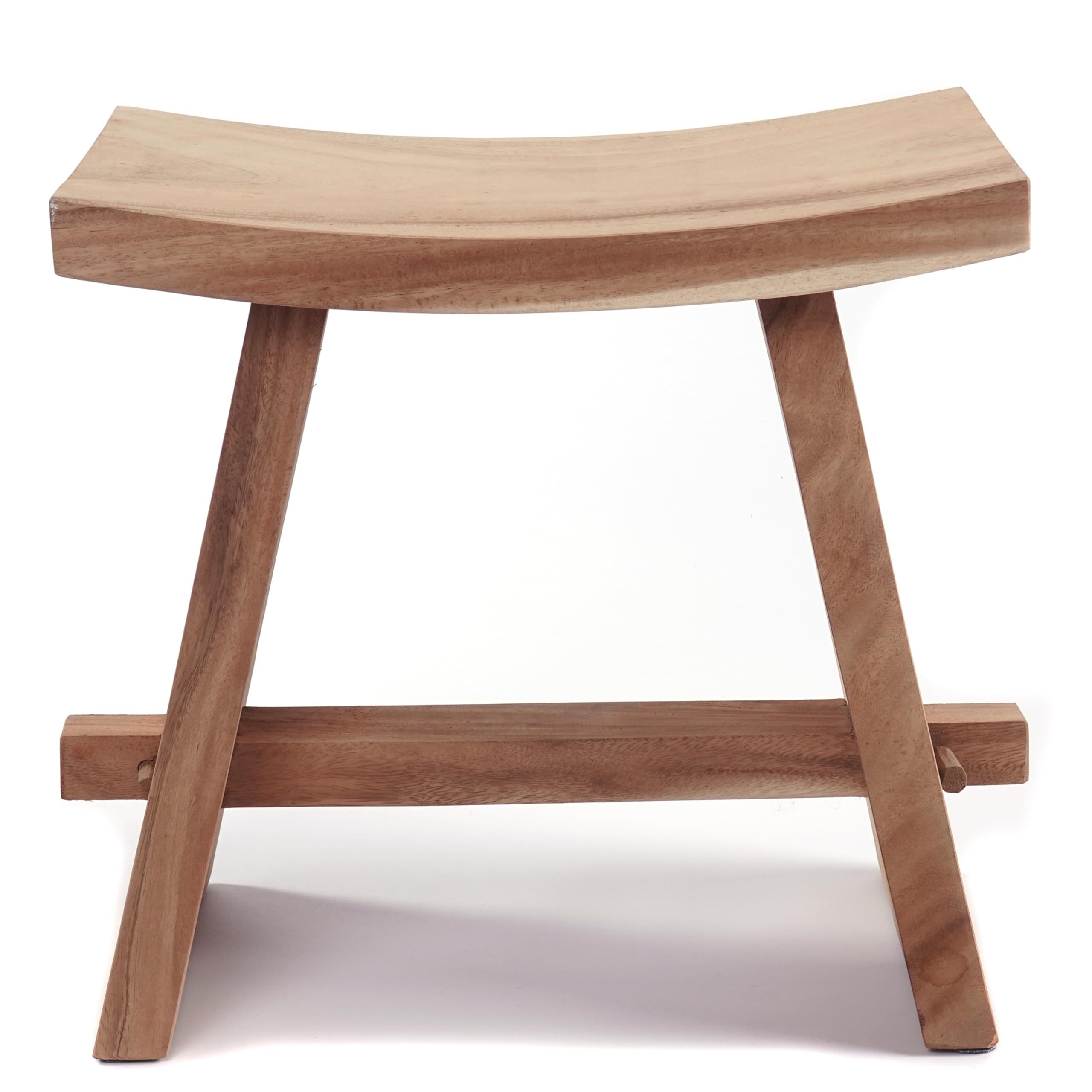Design Tabouret FINCA | en Bois, Marron | Chaise en Bois de Teck ...