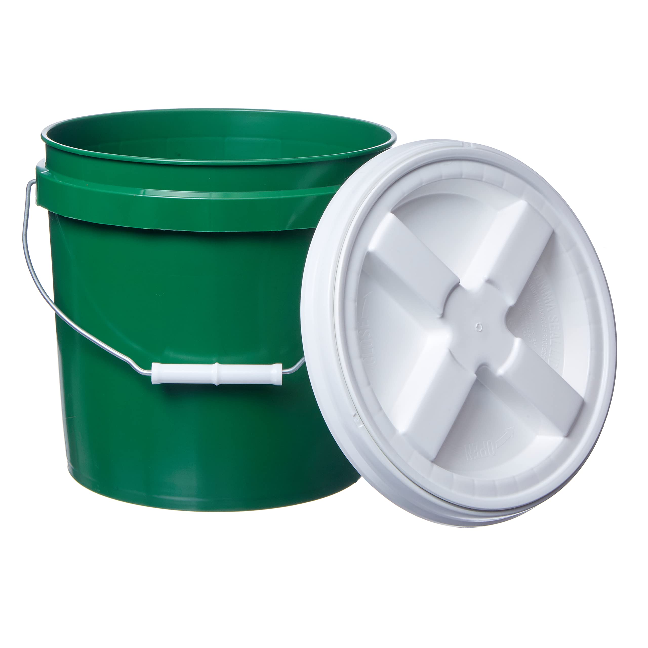 Food Grade Buckets 8-Pack 2 Gallon With Gamma Seal Lids - BPA Free ...