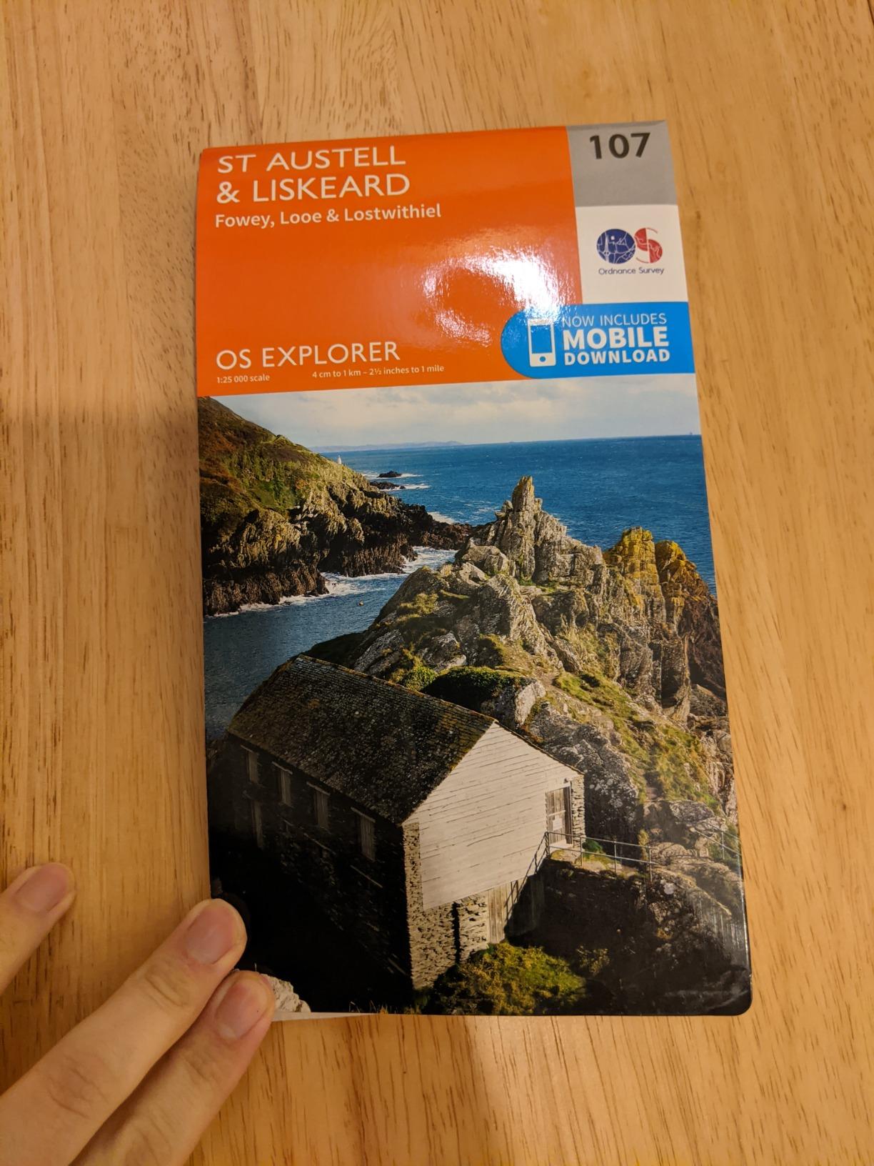 St Austell & Liskeard Map | Fowey, Looe & Lostwithiel | Ordnance Survey ...