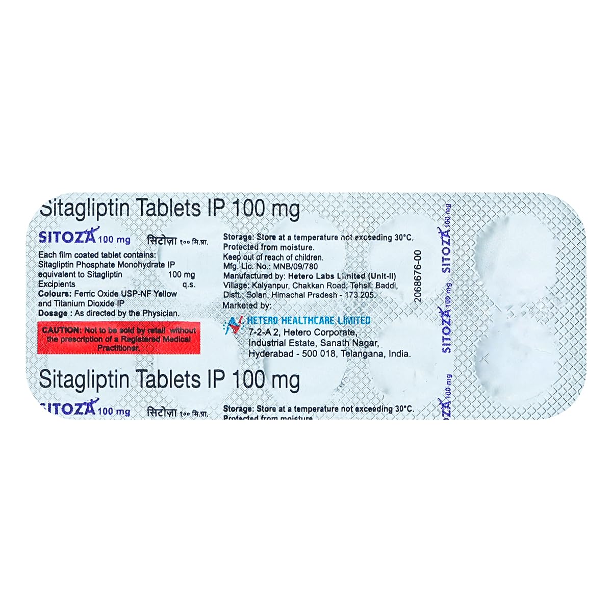 Sitoza 100 mg -Strip of 10 Tablets : Amazon.in: Health & Personal Care