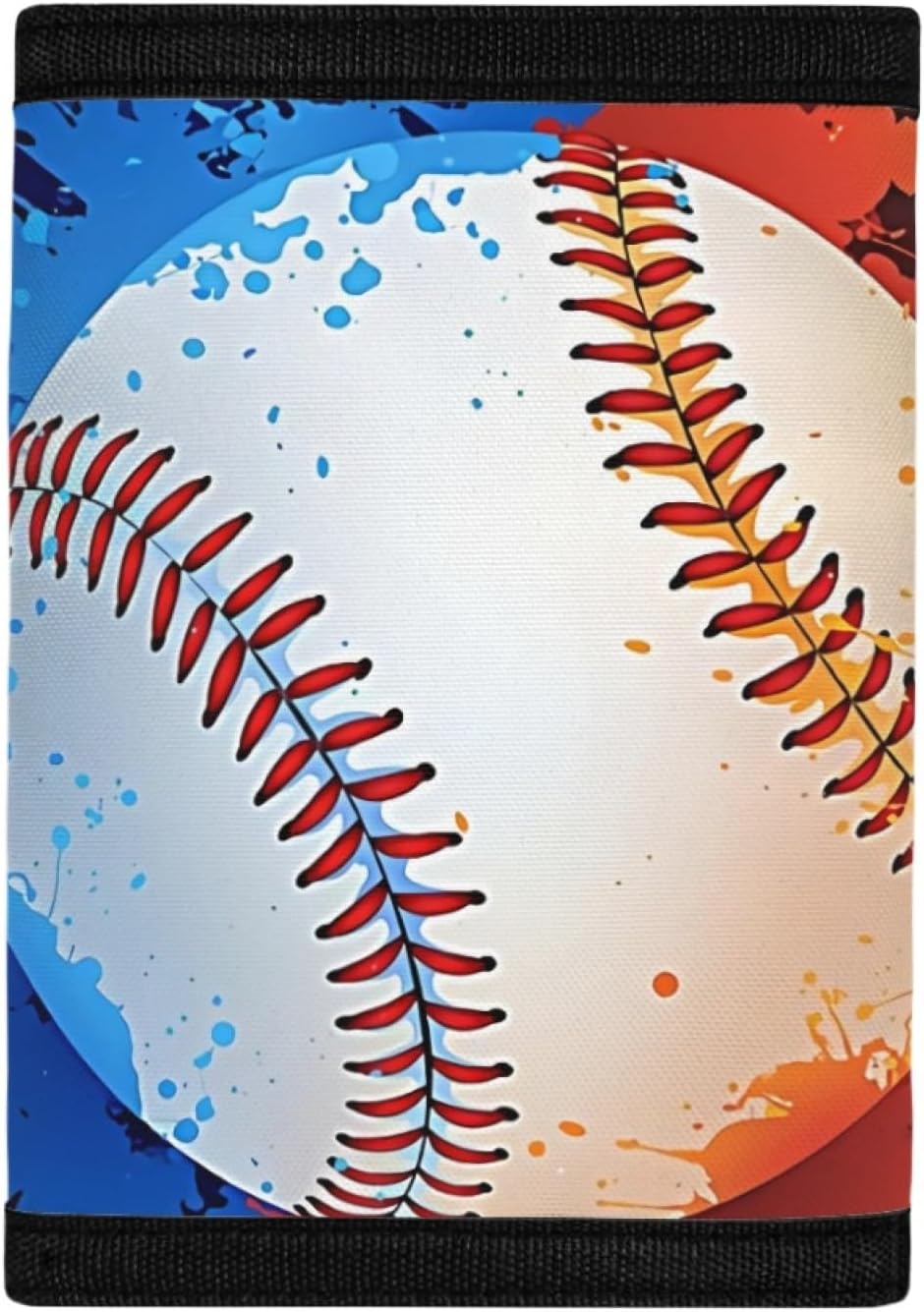 Amazon.com: COEQINE Boys Wallets for Kids 9-12 Baseball Print, Small ...