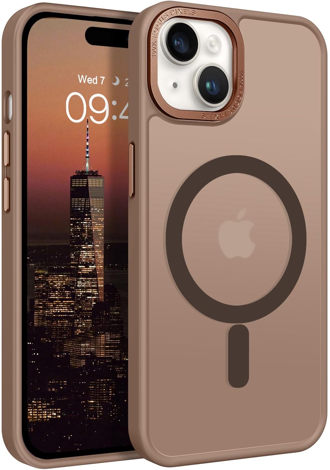 Amazon.com: BENTOBEN Compatible with iPhone 15 Plus Case, Translucent ...