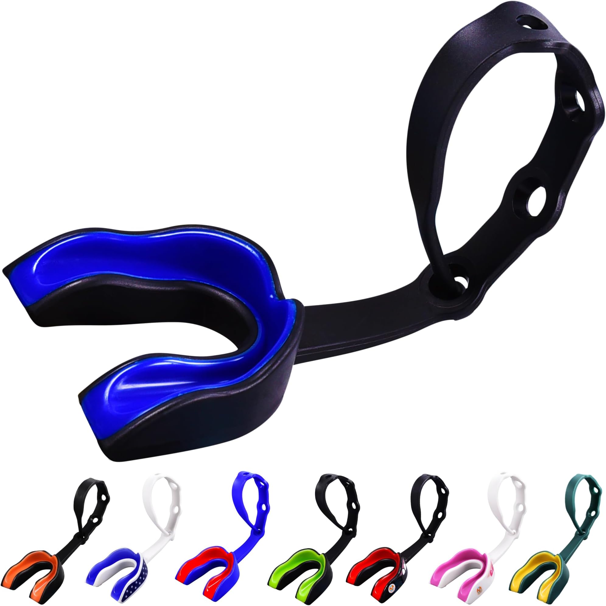 Amazon.com: Vettex Double Mouthguard with Lip Protection, Navy Blue ...