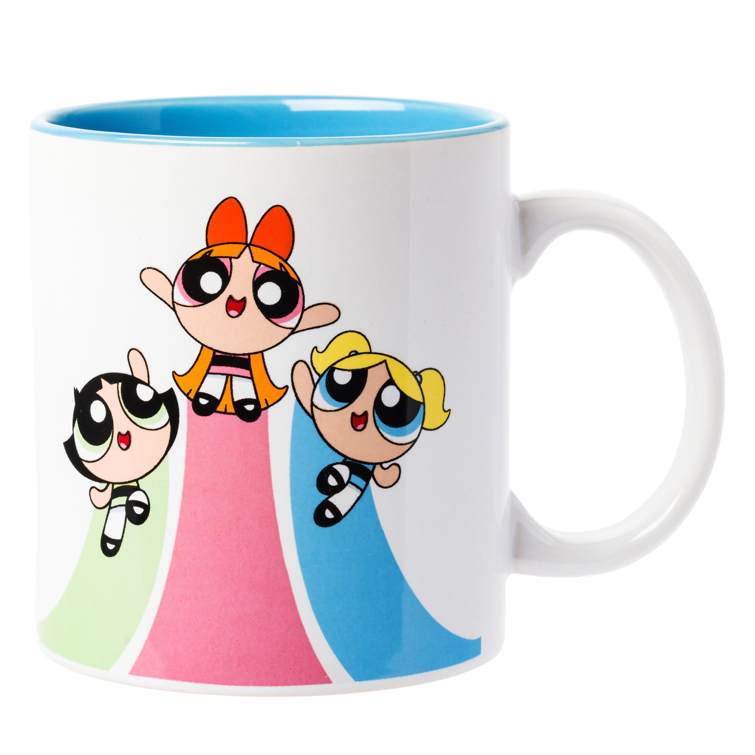 Amazon.com | Silver Buffalo Powerpuff Girls “We Got Your Back” Ceramic Mug Featuring Blossom ...