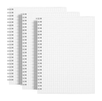 amazon basics Graph Paper Notebook | A5 Graph Grid Spiral Notebooks ...