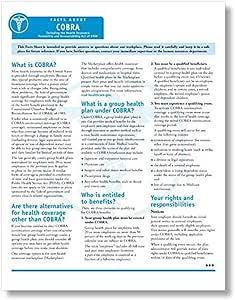 Amazon.com : ComplyRight Cobra Fact Sheet : Office Products