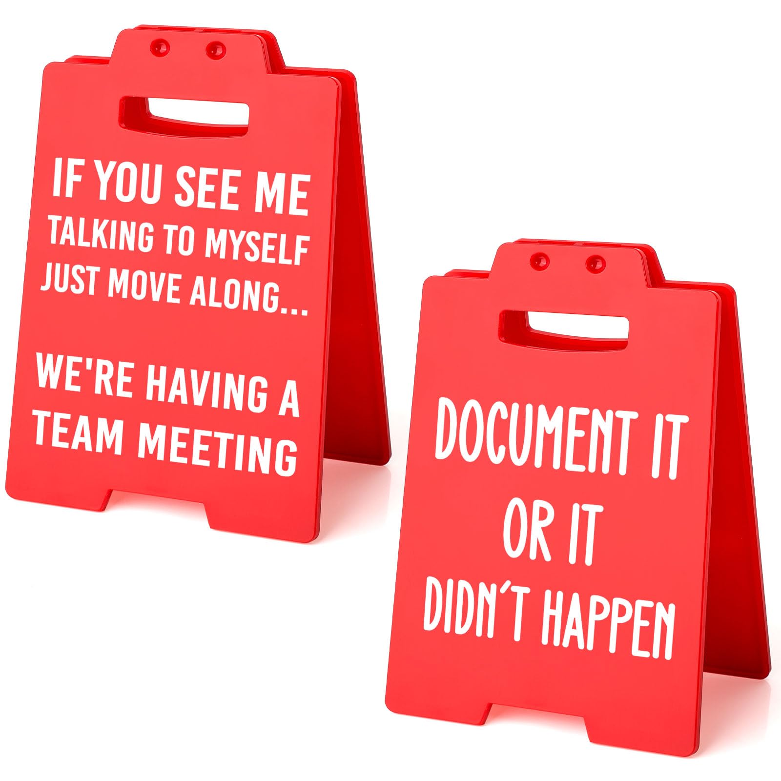 Amazon.com: Funny Office Decor Coworker Gifts, Funny Desk Signs Gag ...