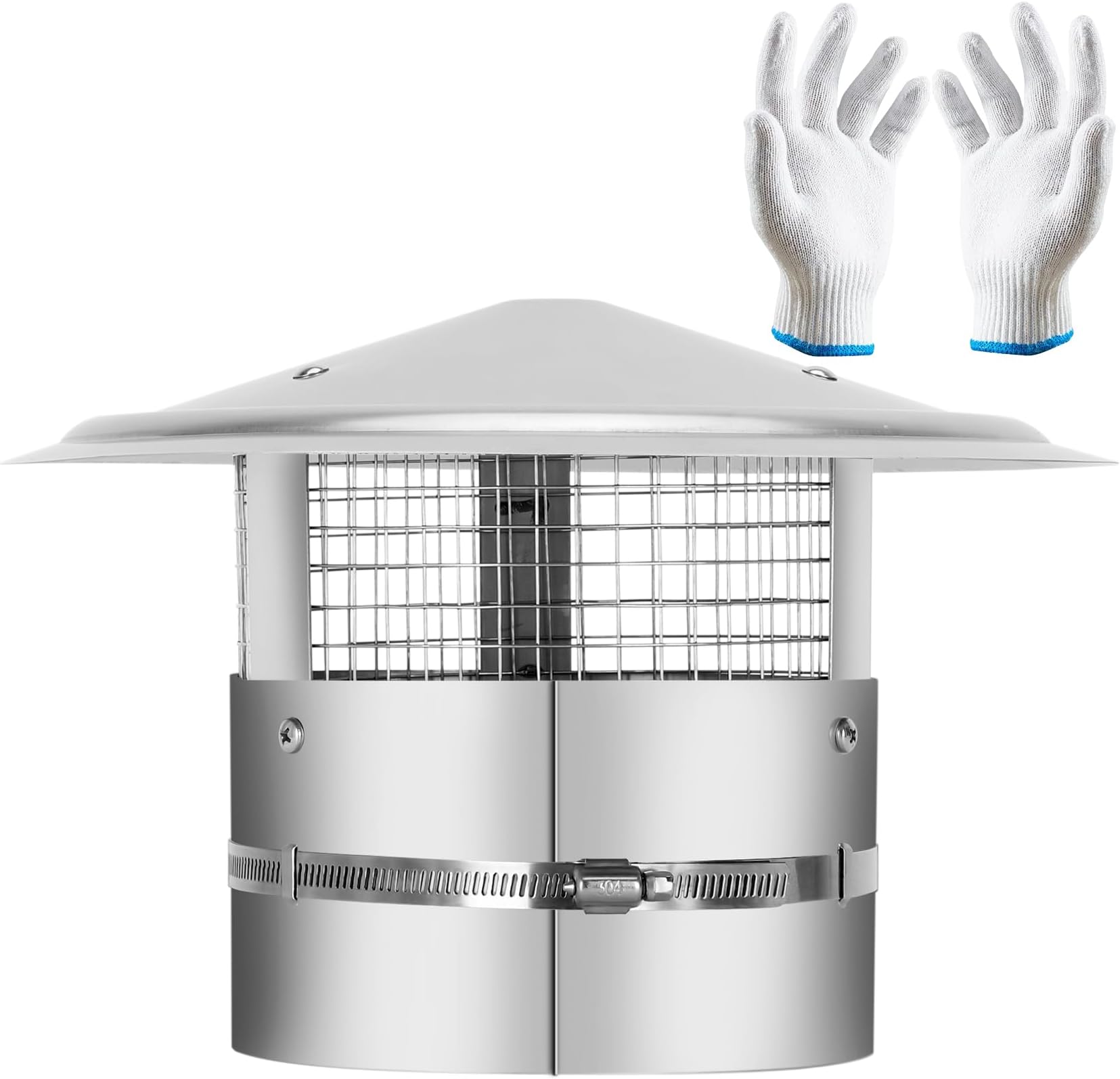 Amazon.com: HomeSaver 13862 Stainless Steel HomeSaver Guardian 6" Round ...