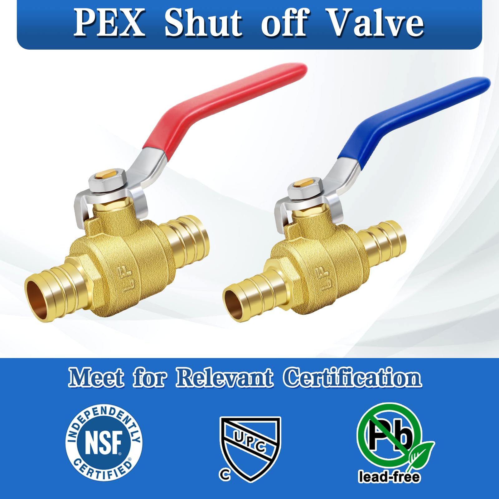 PEX Cross-linked Polyethylene Hoses & Tubing Lead-free Plumbing Valves ...