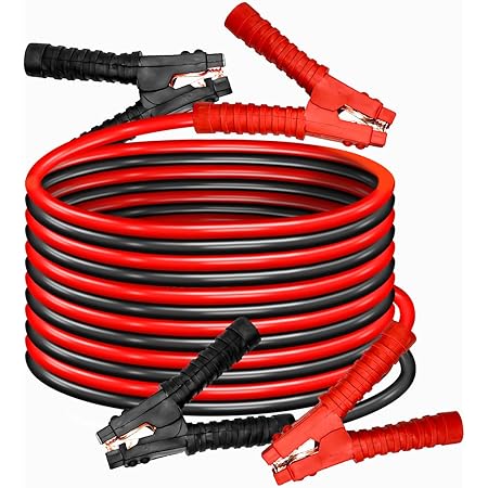 Amazon.com: Heavy Duty Jumper Cables, 4GA 20 Feet Booster Cables,Heavy ...